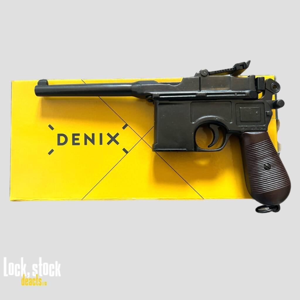 Denix Replica Mauser C96 Pistol - 1024 - Lockstock Deacts