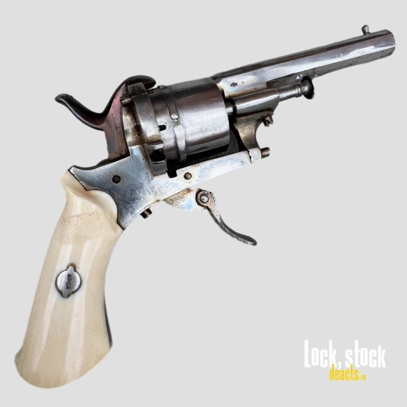 Pin Fire Antique Revolver - Obsolete Calibre. - Lockstock Deacts